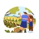 Family on Farm Vector Concept, Vectors | GraphicRiver