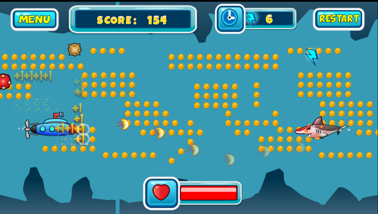 Submarine Adventure by PasGames | CodeCanyon