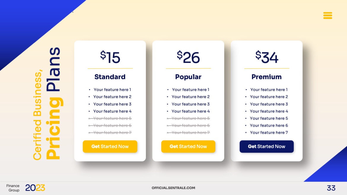 Sentrale - Proposal Powerpoint Templates, Presentation Templates ...