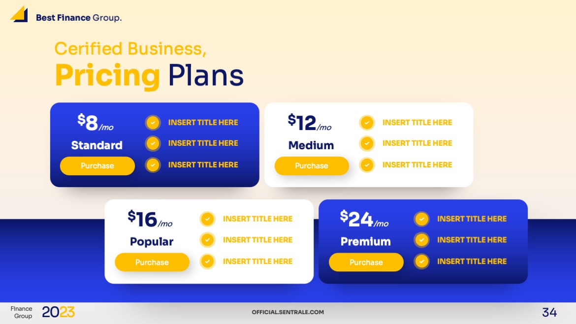 Sentrale - Proposal Powerpoint Templates, Presentation Templates ...