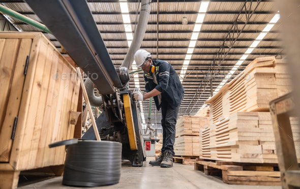 Woodworkers operate machines, tend lathes to cut, shape wood fixtures ...