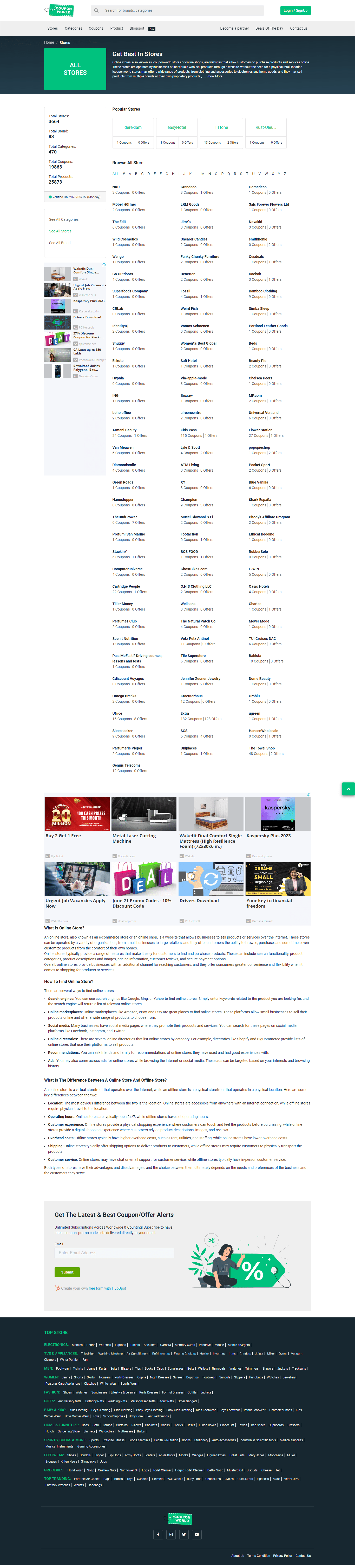 iCoupon - Coupon & Product Listing Website by Designcollection | CodeCanyon