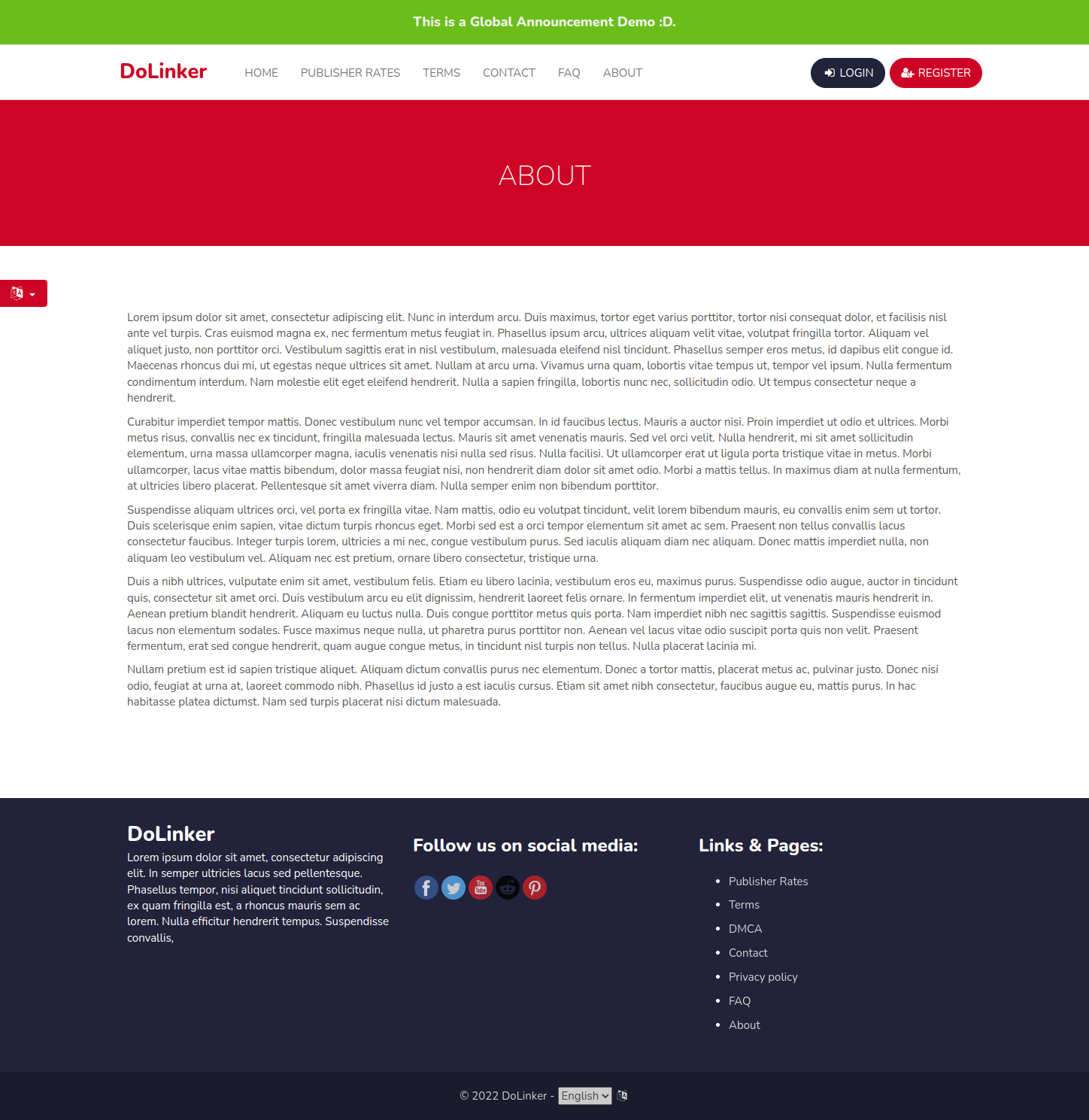 DoLinker - The URL Shortener Platform (SaaS). by MR_MED | CodeCanyon