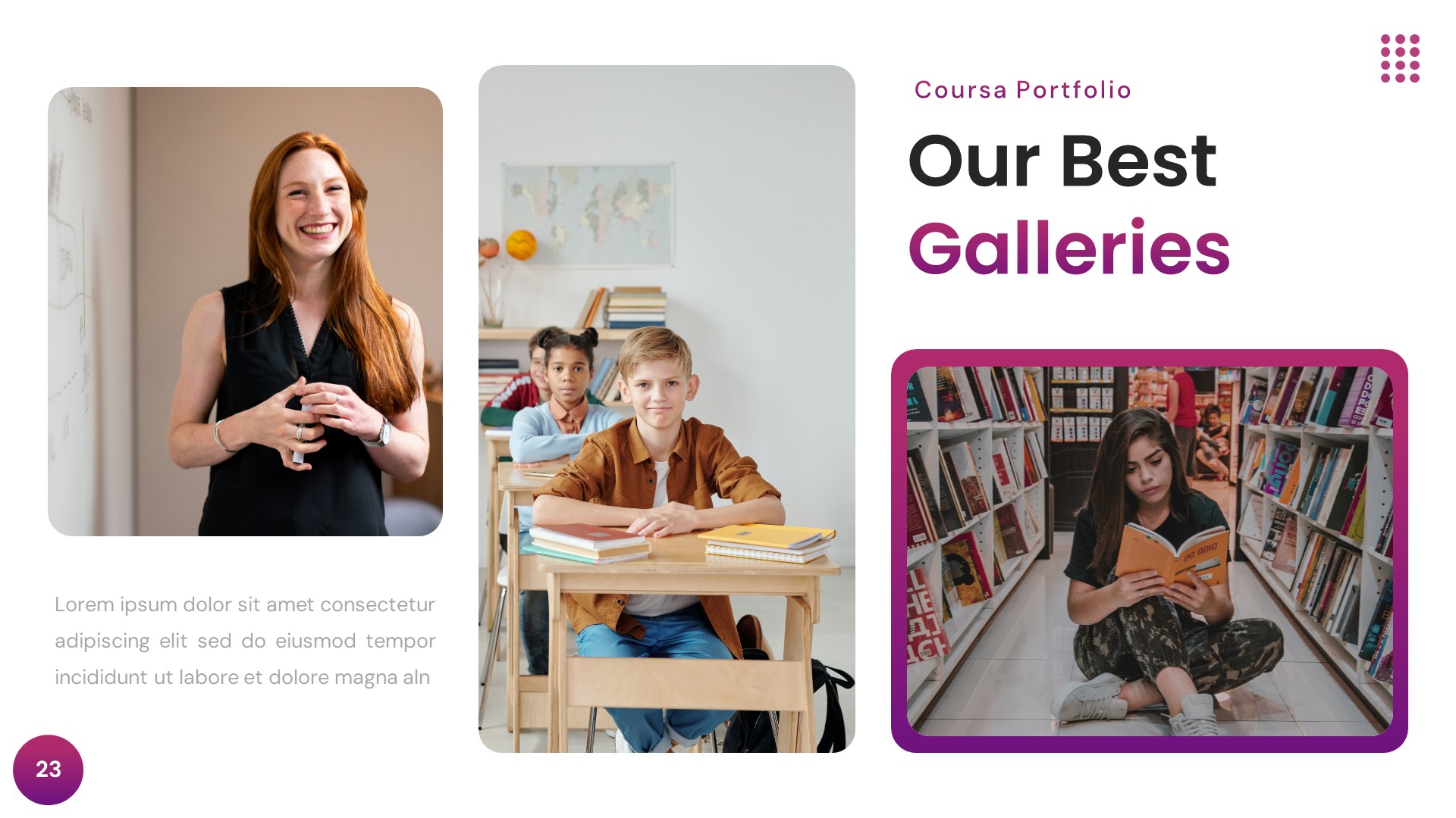 Coursa - Education Google Slides Template, Presentation Templates ...