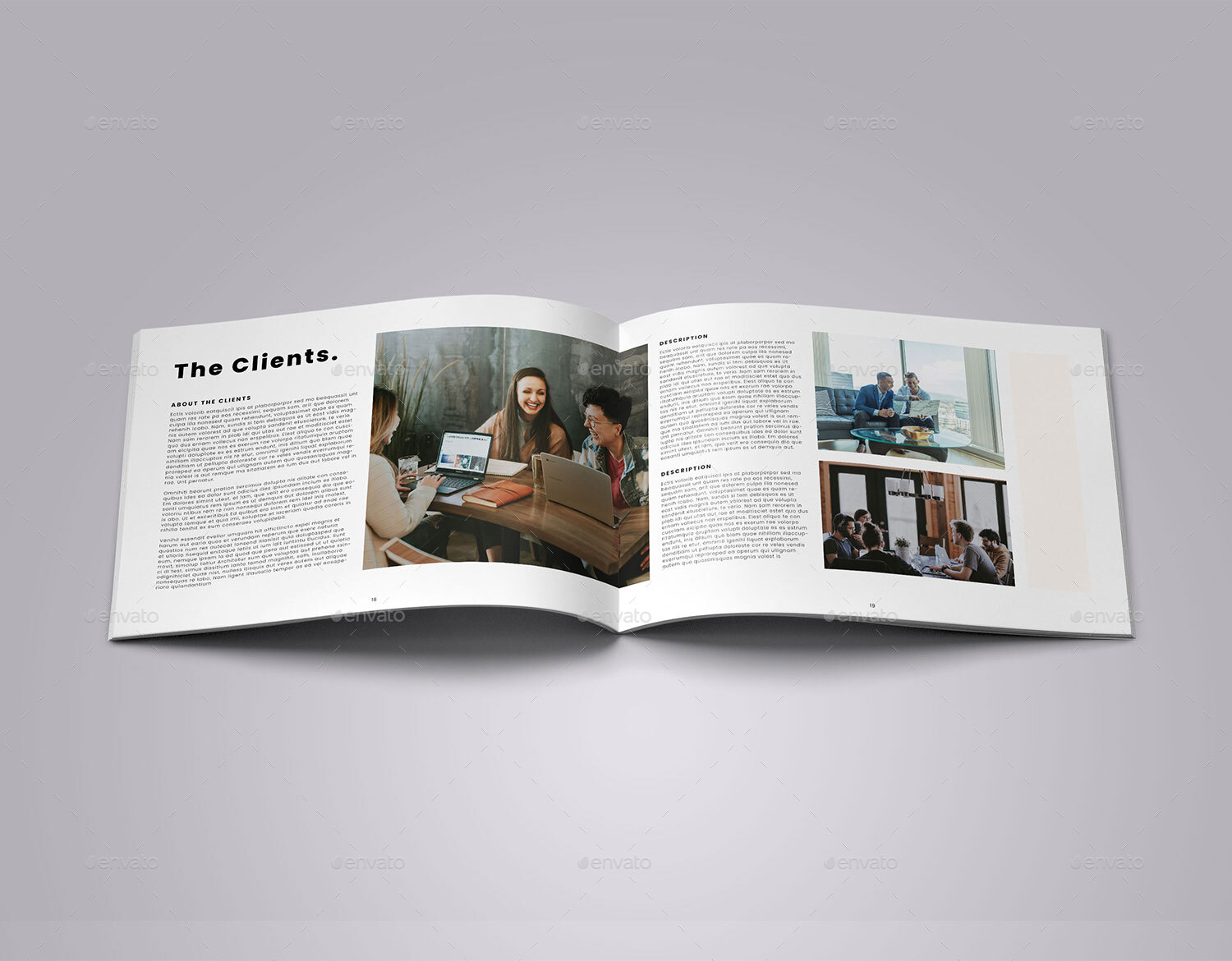 Interior Portfolio Template, Print Templates | GraphicRiver