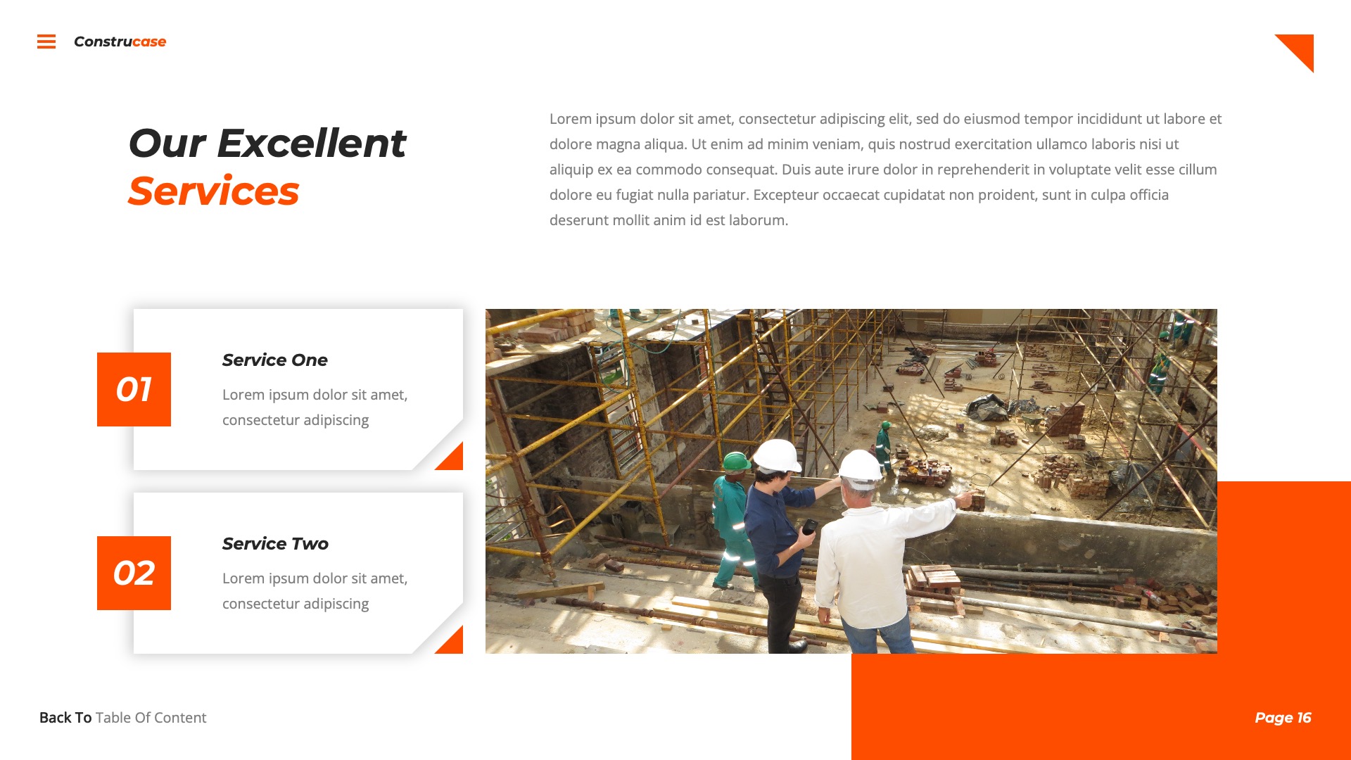 Construcase - Construction PowerPoint, Presentation Templates ...