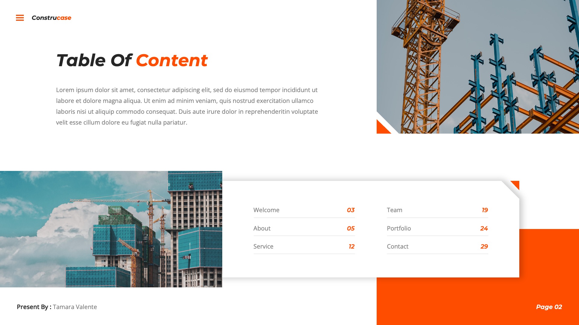 Construcase - Construction PowerPoint, Presentation Templates ...