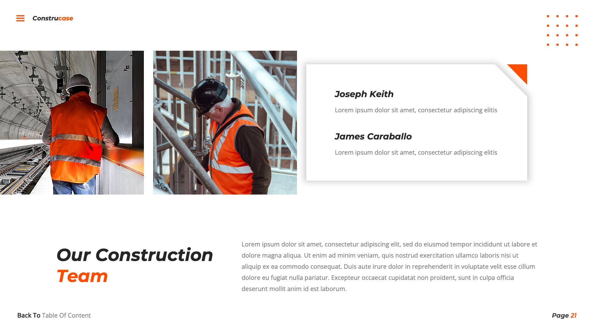 Construcase - Construction PowerPoint, Presentation Templates ...