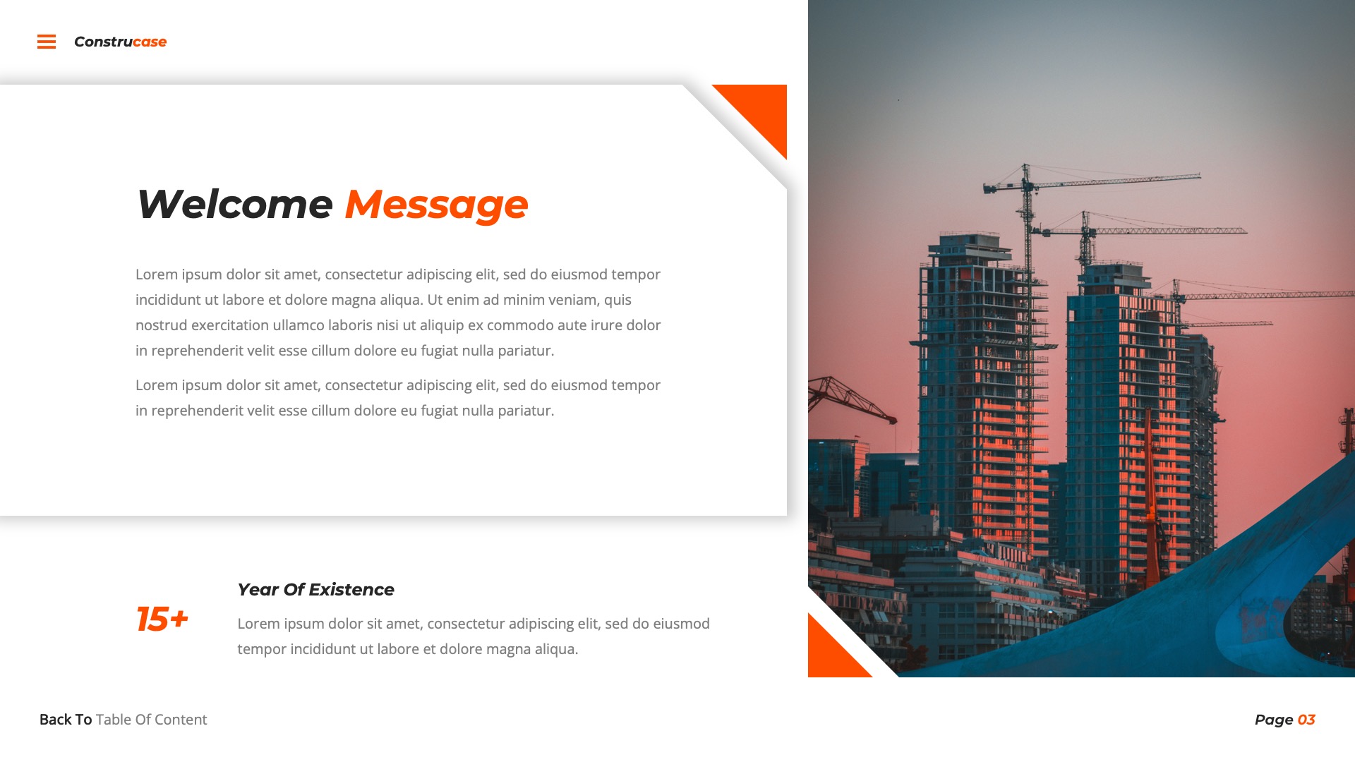 Construcase - Construction PowerPoint, Presentation Templates ...