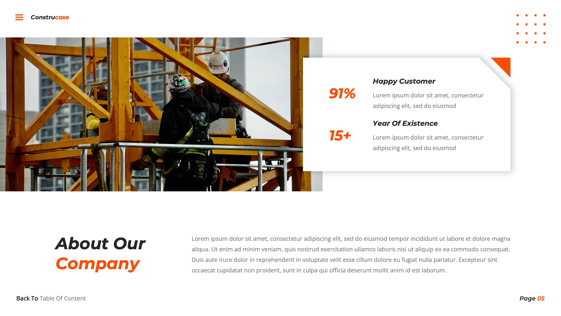 Construcase - Construction PowerPoint, Presentation Templates ...