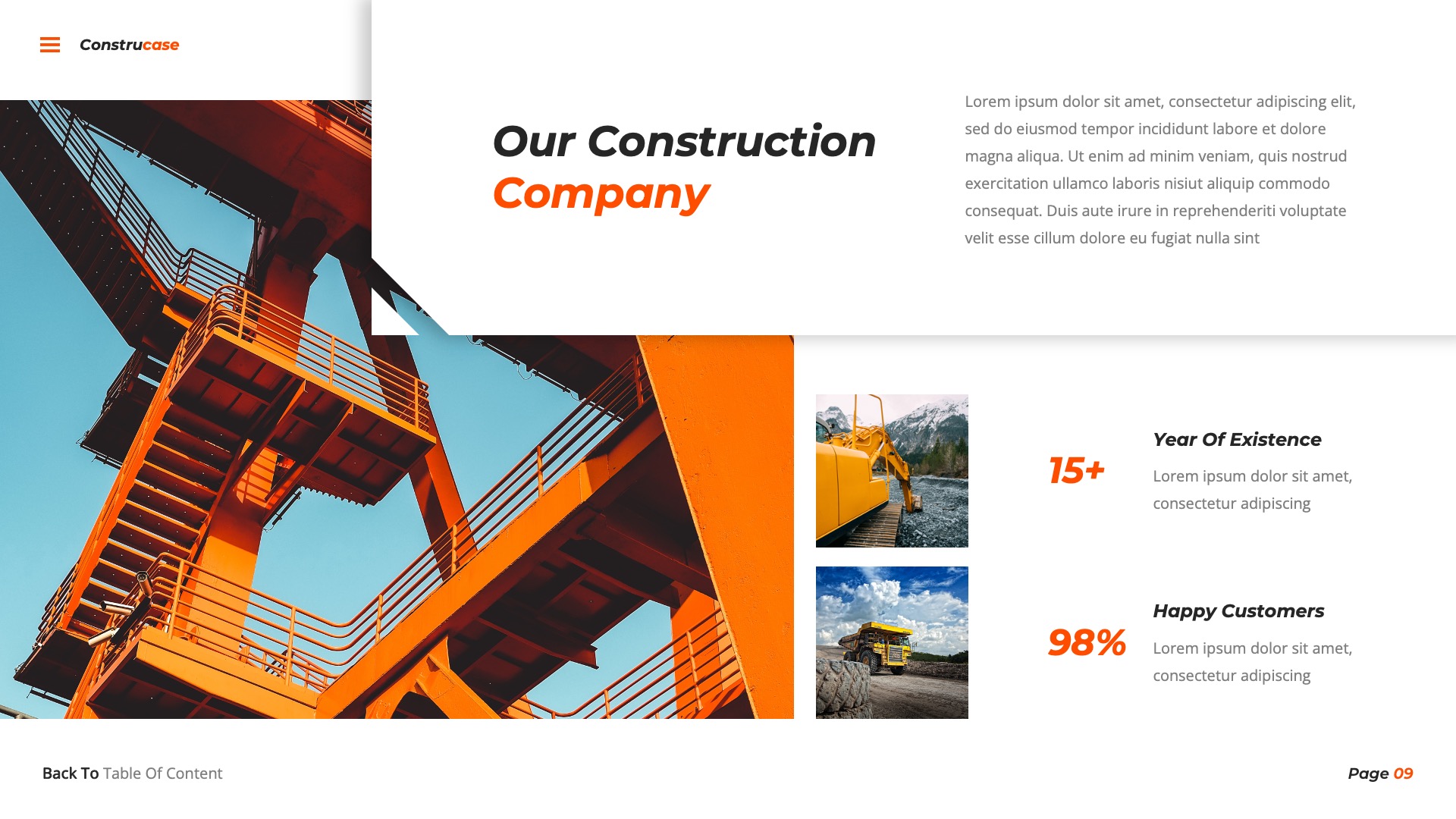 Construcase - Construction PowerPoint, Presentation Templates ...