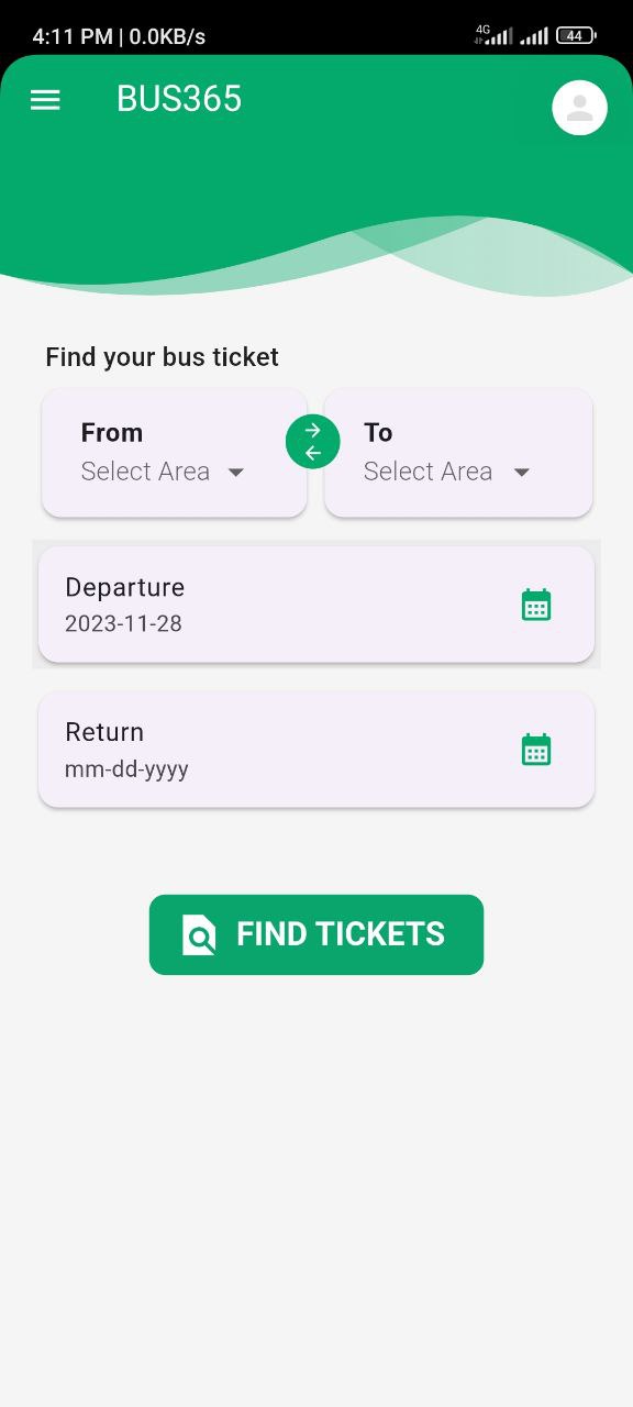 Bus365 Apps | Bus Reservation System Android and IOS Apps by bdtask