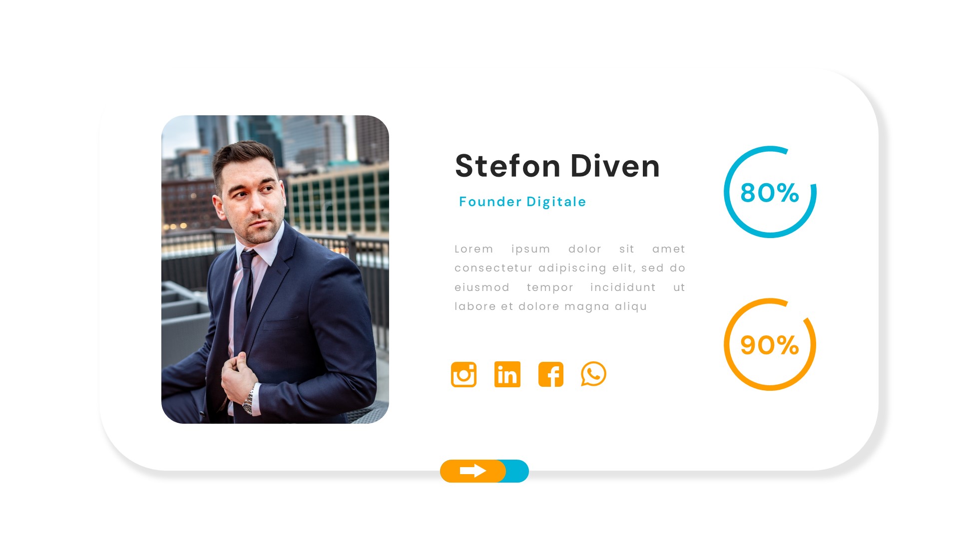Digitale – Digital Agency PowerPoint Template, Presentation Templates