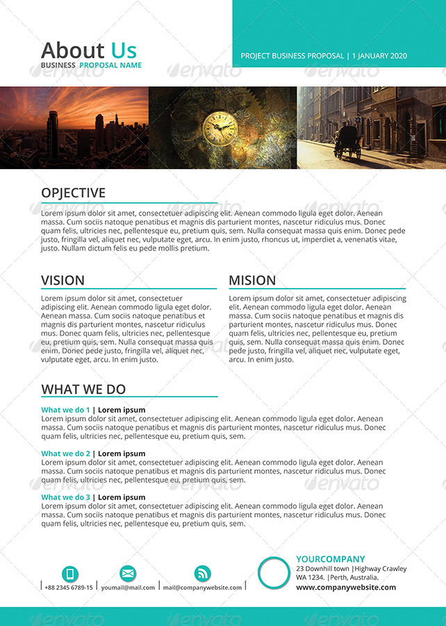 Gstudio Business Proposal Template, Print Templates | GraphicRiver