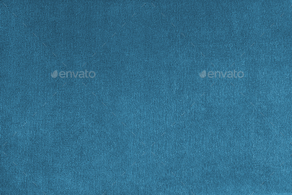 Plain Blue Velours Fleecy Upholstery Fabric Texture Background. Stock ...