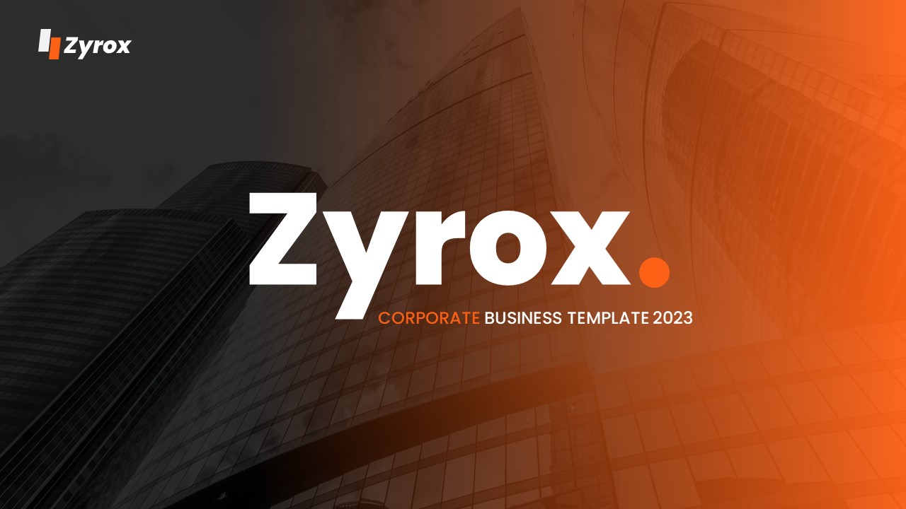 Zyrox - Business Google Slides Template, Presentation Templates ...