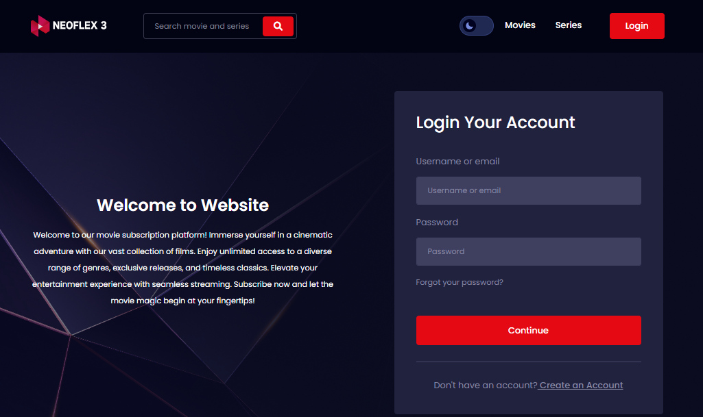 Neoflex 3 - Laravel Movie, Video, TV Series Streaming & Subscription Portal CMS by Creativeitem