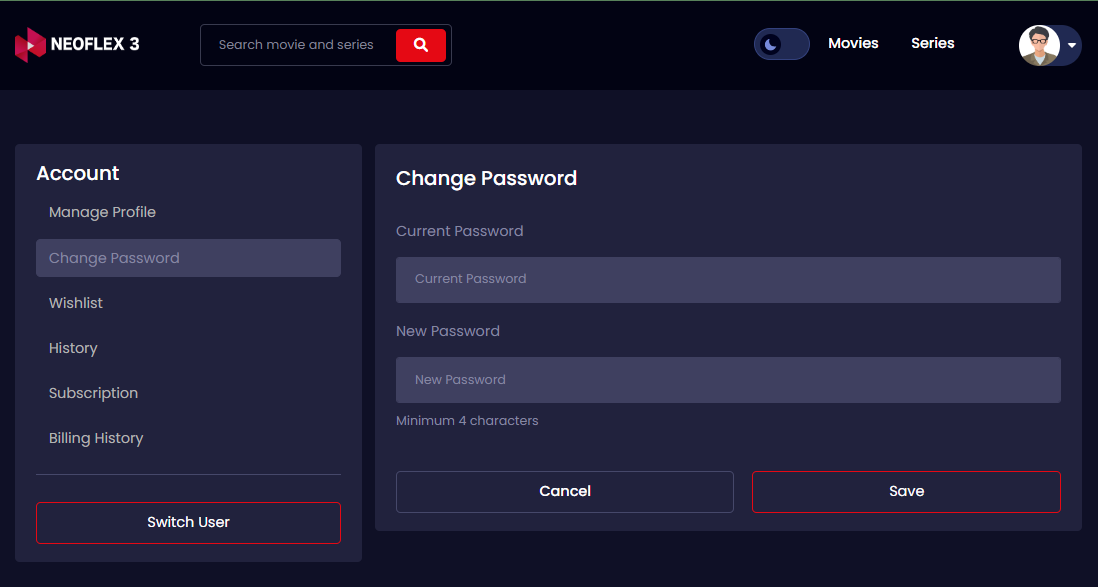 Neoflex 3 - Laravel Movie, Video, TV Series Streaming & Subscription Portal CMS by Creativeitem