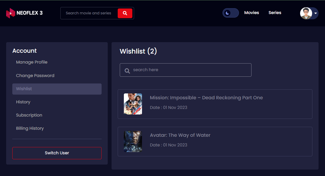 Neoflex 3 - Laravel Movie, Video, TV Series Streaming & Subscription Portal CMS by Creativeitem
