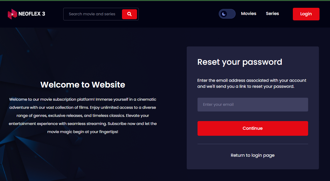 Neoflex 3 - Laravel Movie, Video, TV Series Streaming & Subscription Portal CMS by Creativeitem