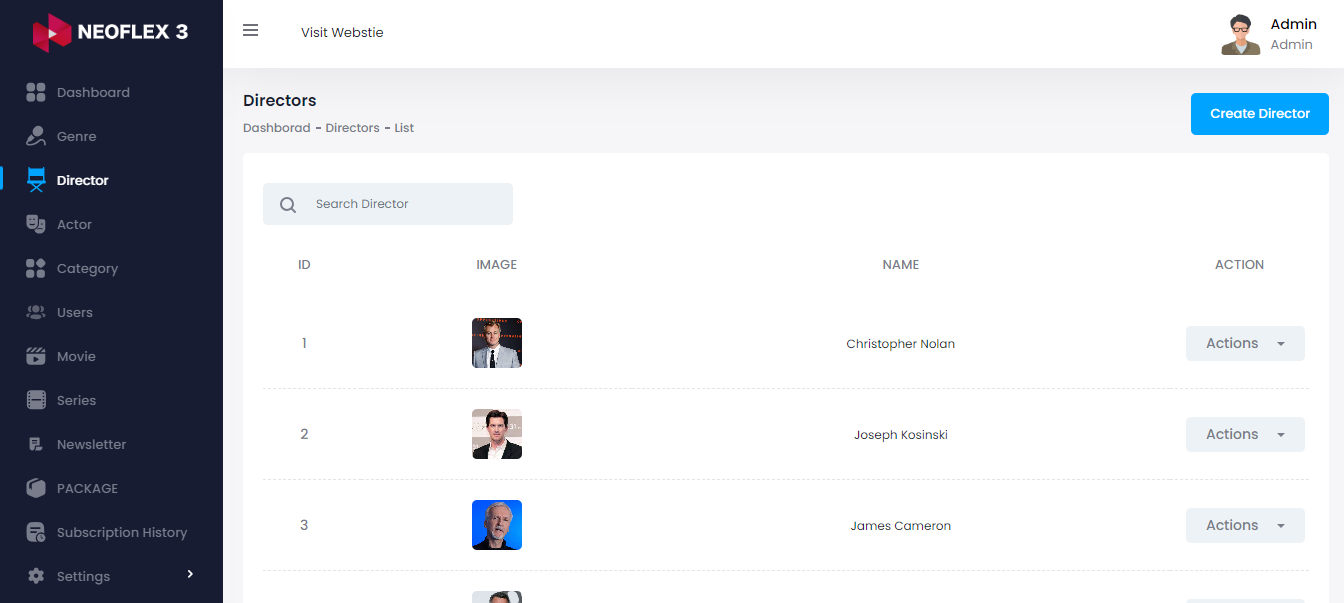 Neoflex 3 - Laravel Movie, Video, TV Series Streaming & Subscription ...