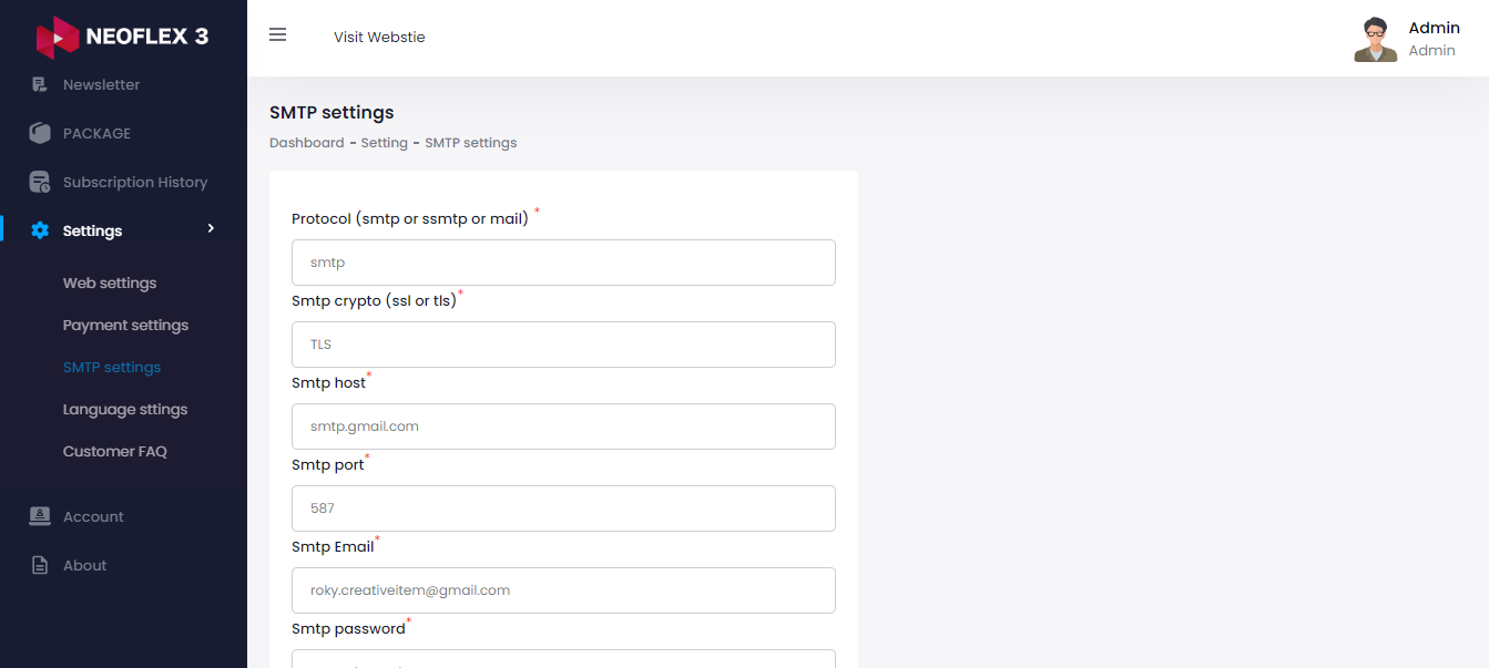 Neoflex 3 - Laravel Movie, Video, TV Series Streaming & Subscription Portal CMS by Creativeitem