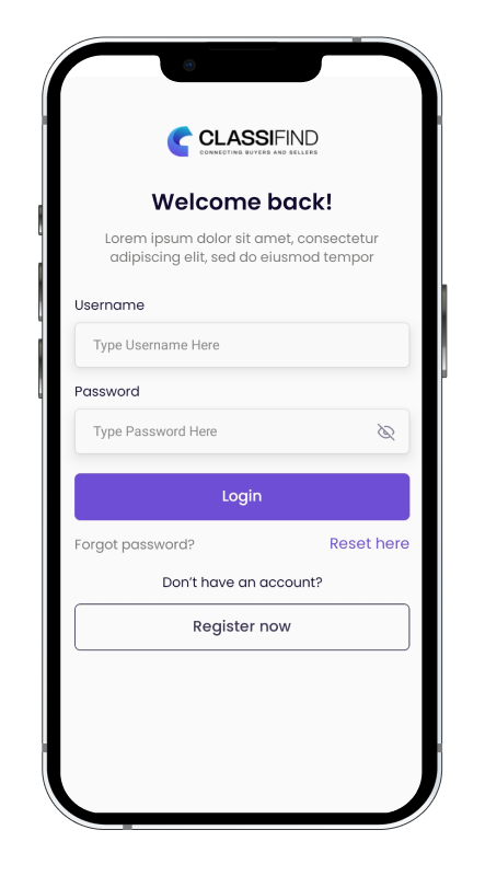 Classifind - React Native CLI Classified Mobile App Template by DexignZone
