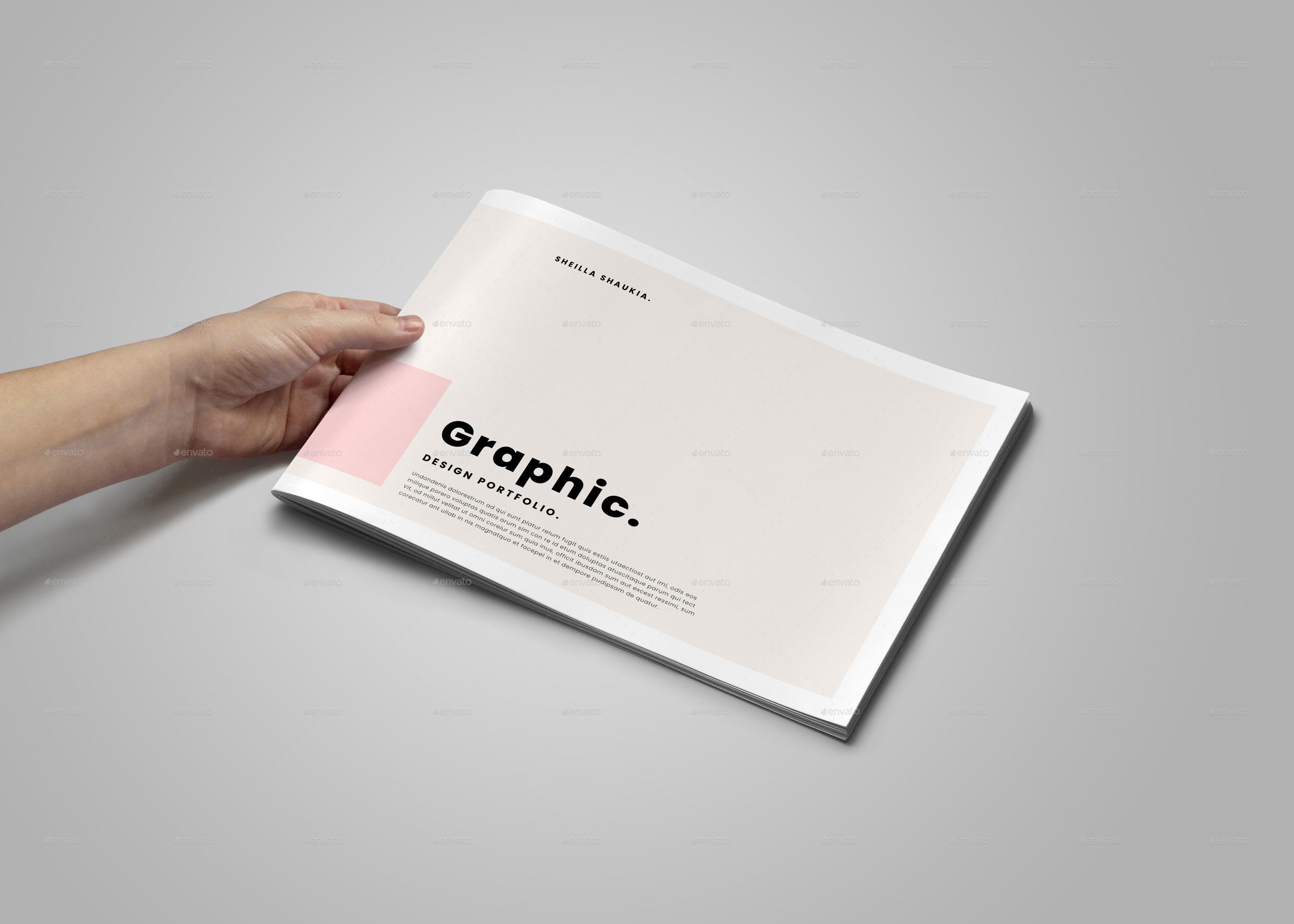 Graphic Design Portfolio, Print Templates | GraphicRiver