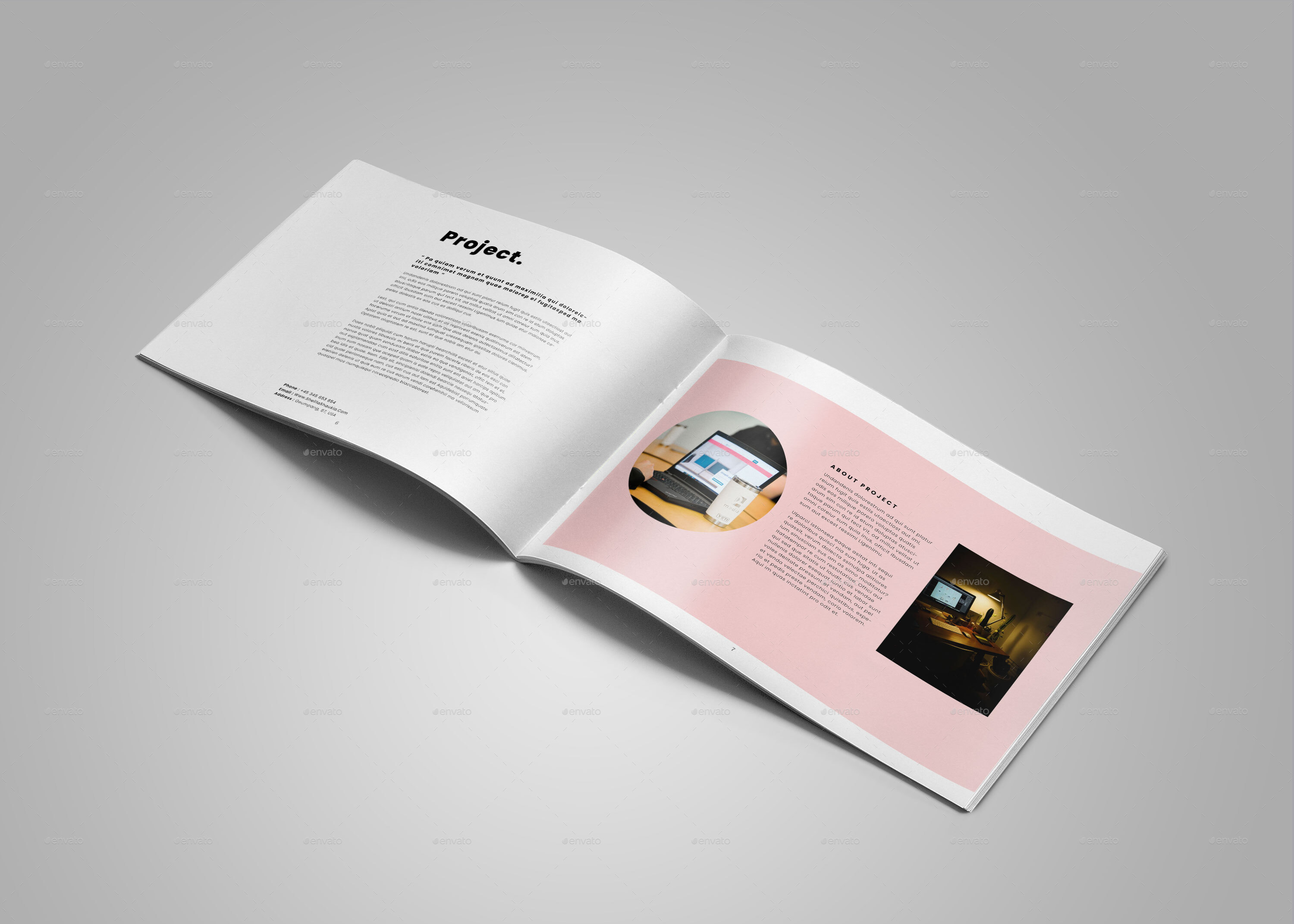 Graphic Design Portfolio, Print Templates | GraphicRiver