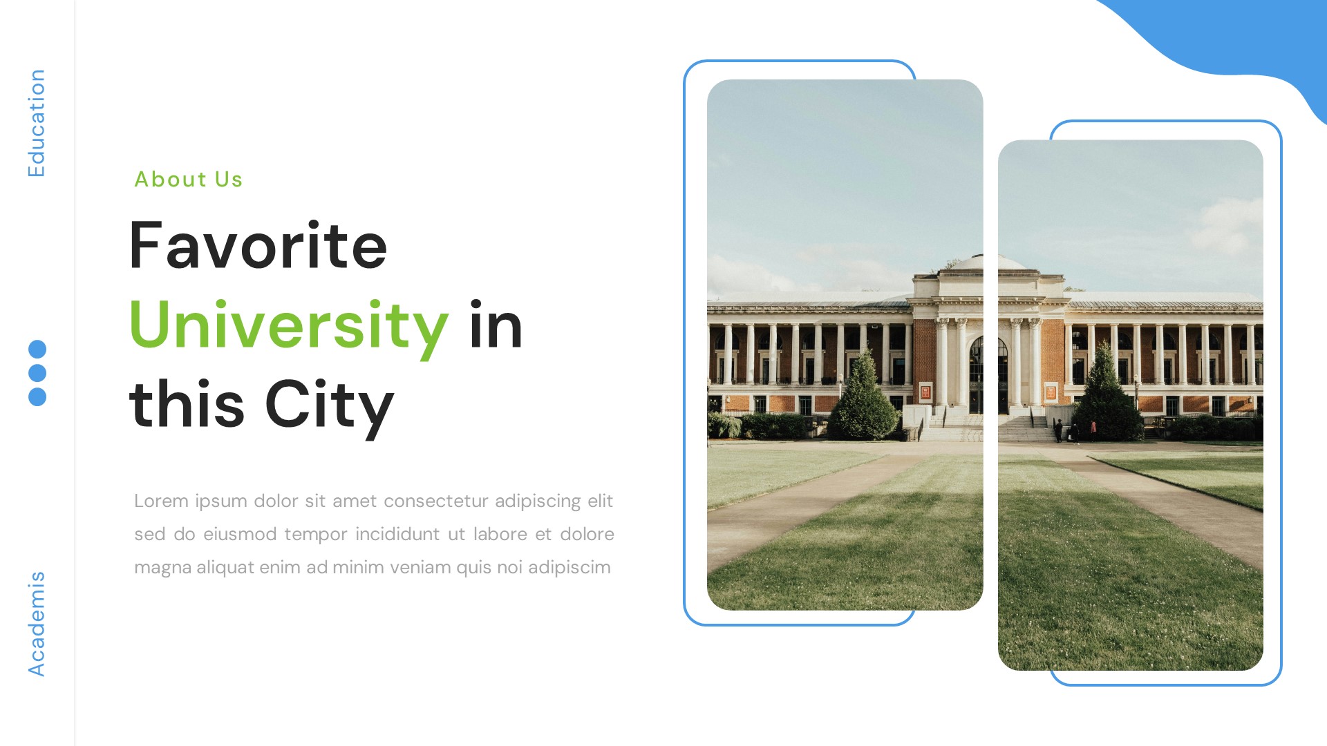 Academis - Education University Google Slides Template, Presentation ...