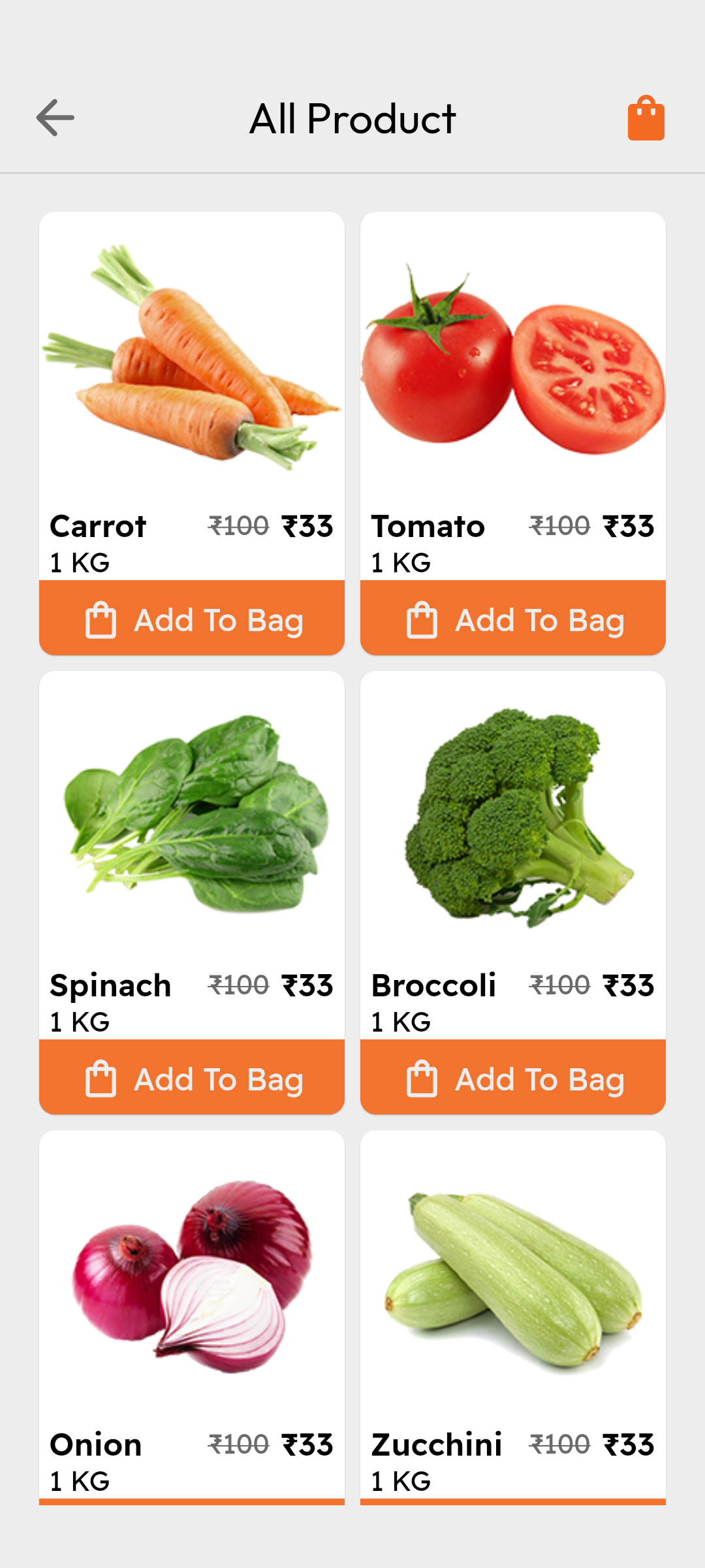 FarmEase | UI Kit | Flutter Grocery Template by beepixl | CodeCanyon