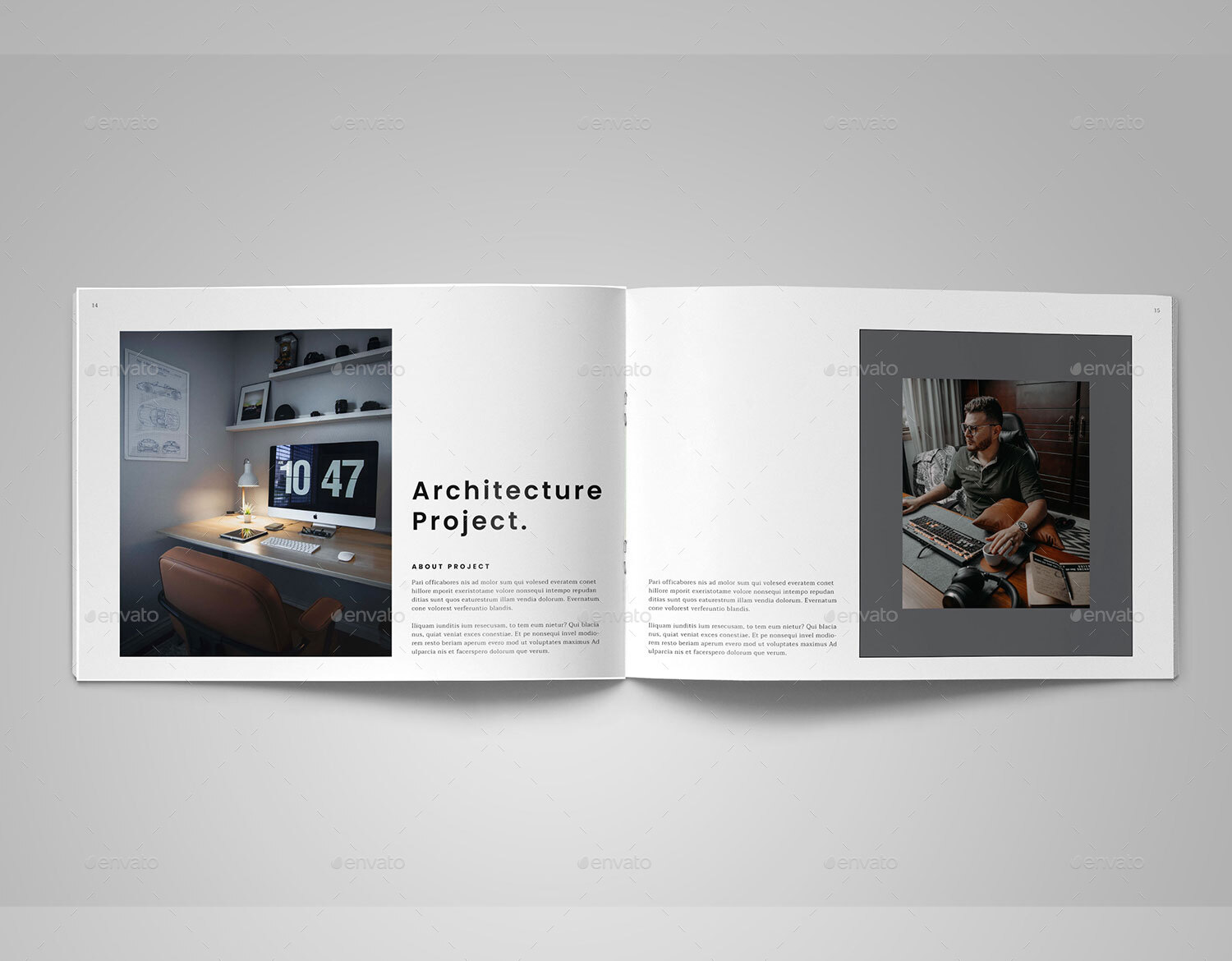 Architecture Portfolio, Print Templates | GraphicRiver