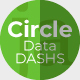 Circle Data Dashboards PowerPoint Presentation Template, Presentation ...