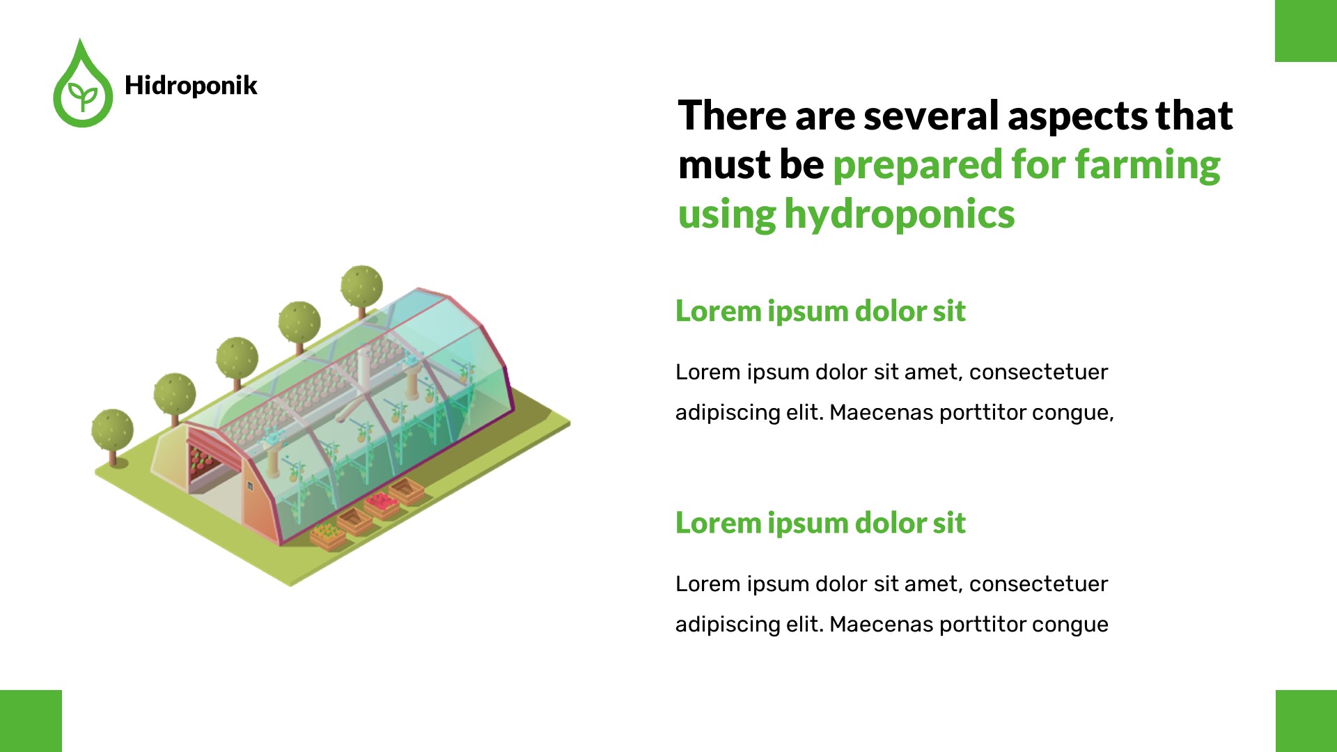 Hidroponic - Hydroponics Agriculture Powerpoint Template, Presentation ...