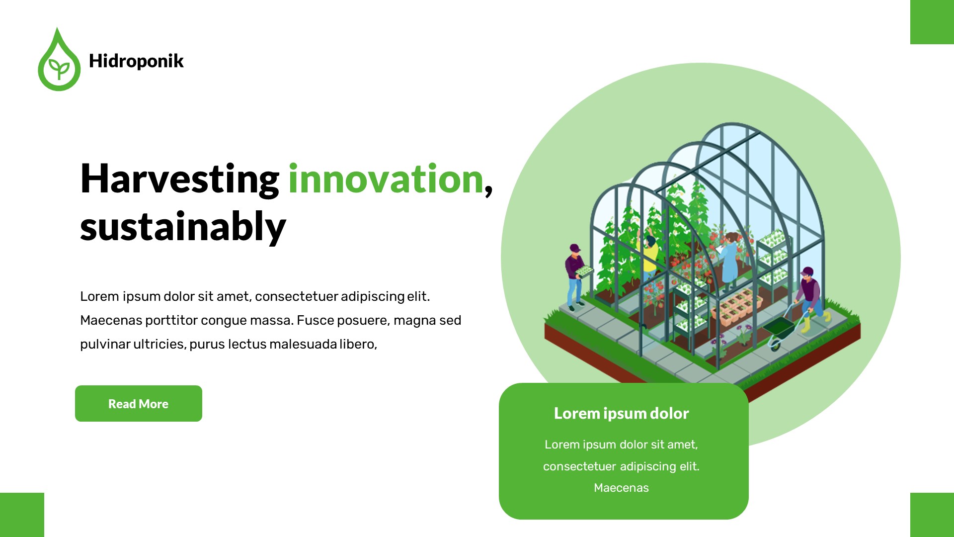 Hidroponic - Hydroponics Agriculture Keynote Template, Presentation ...