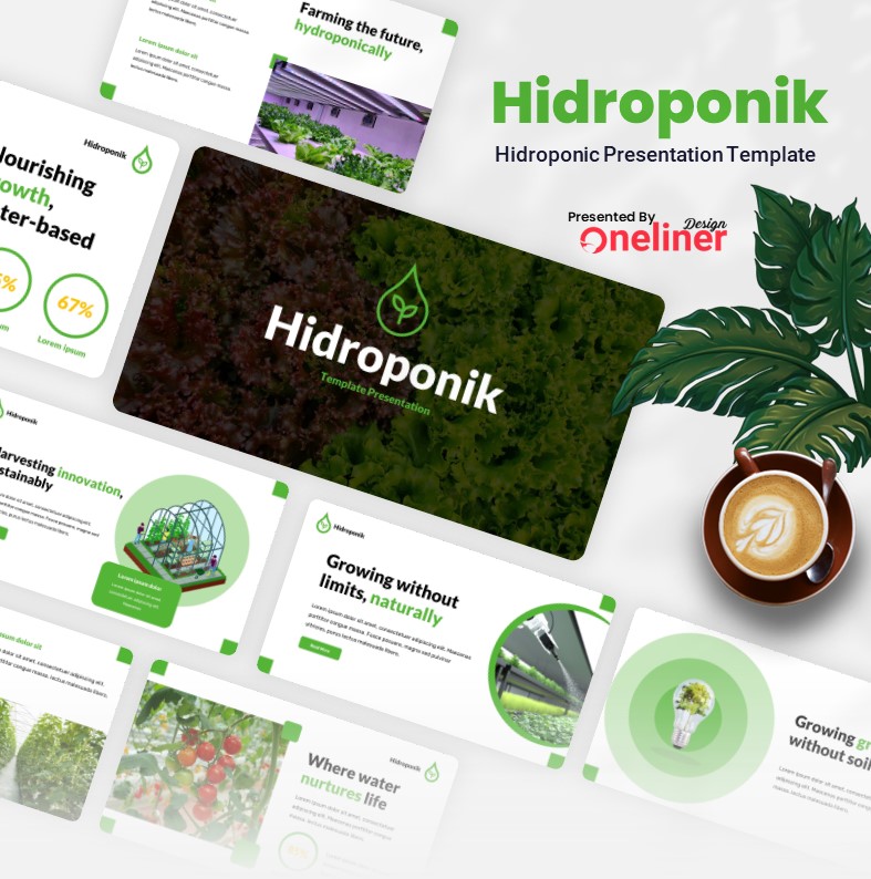 Hidroponic - Hydroponics Agriculture Keynote Template, Presentation ...
