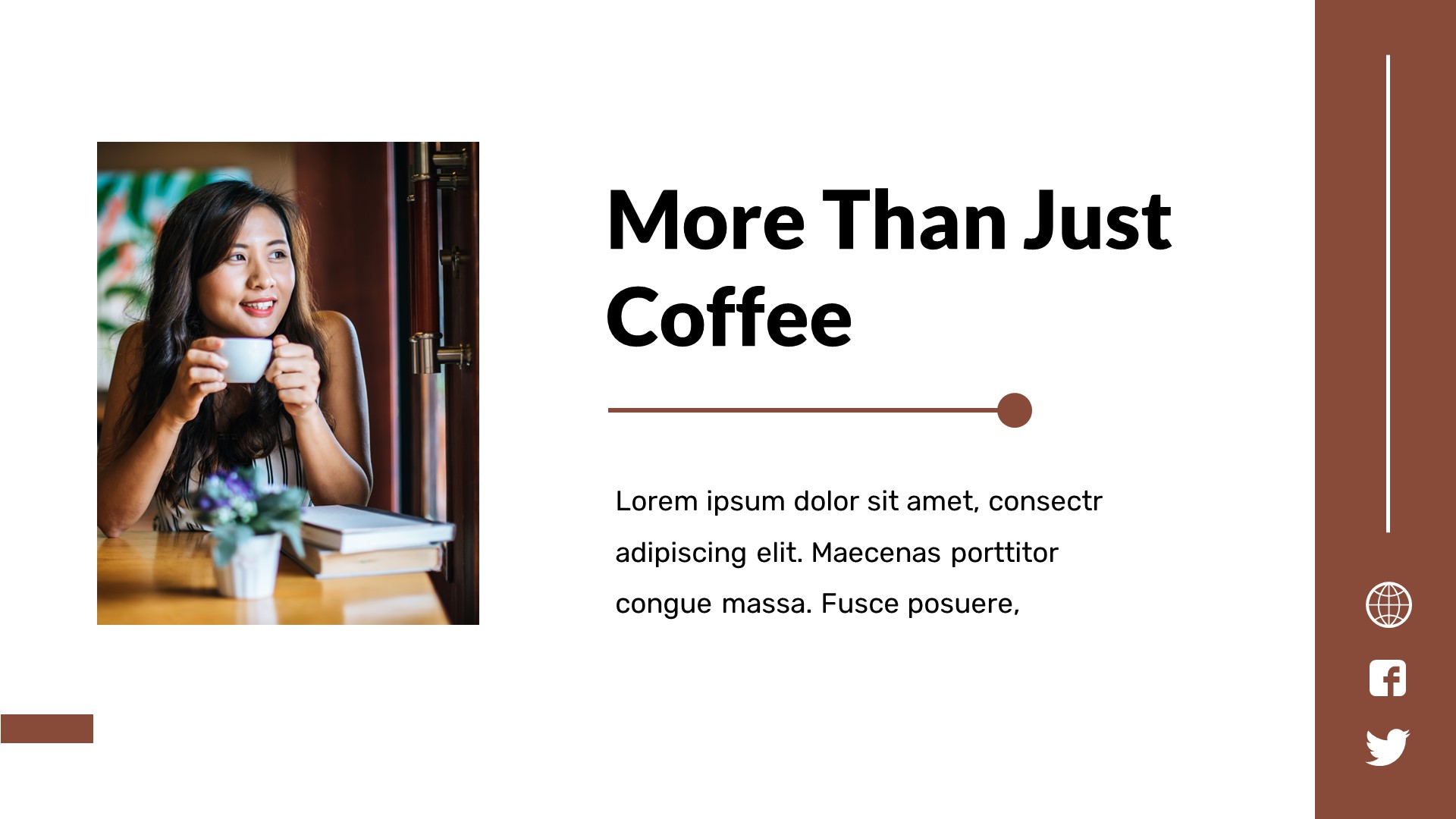 Ngopiyay - Coffee Shop & Cafe Powerpoint Template, Presentation Templates