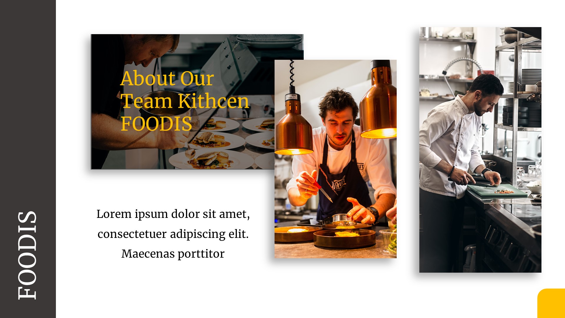 Foodis - Food & Restaurant Powerpoint Template, Presentation Templates