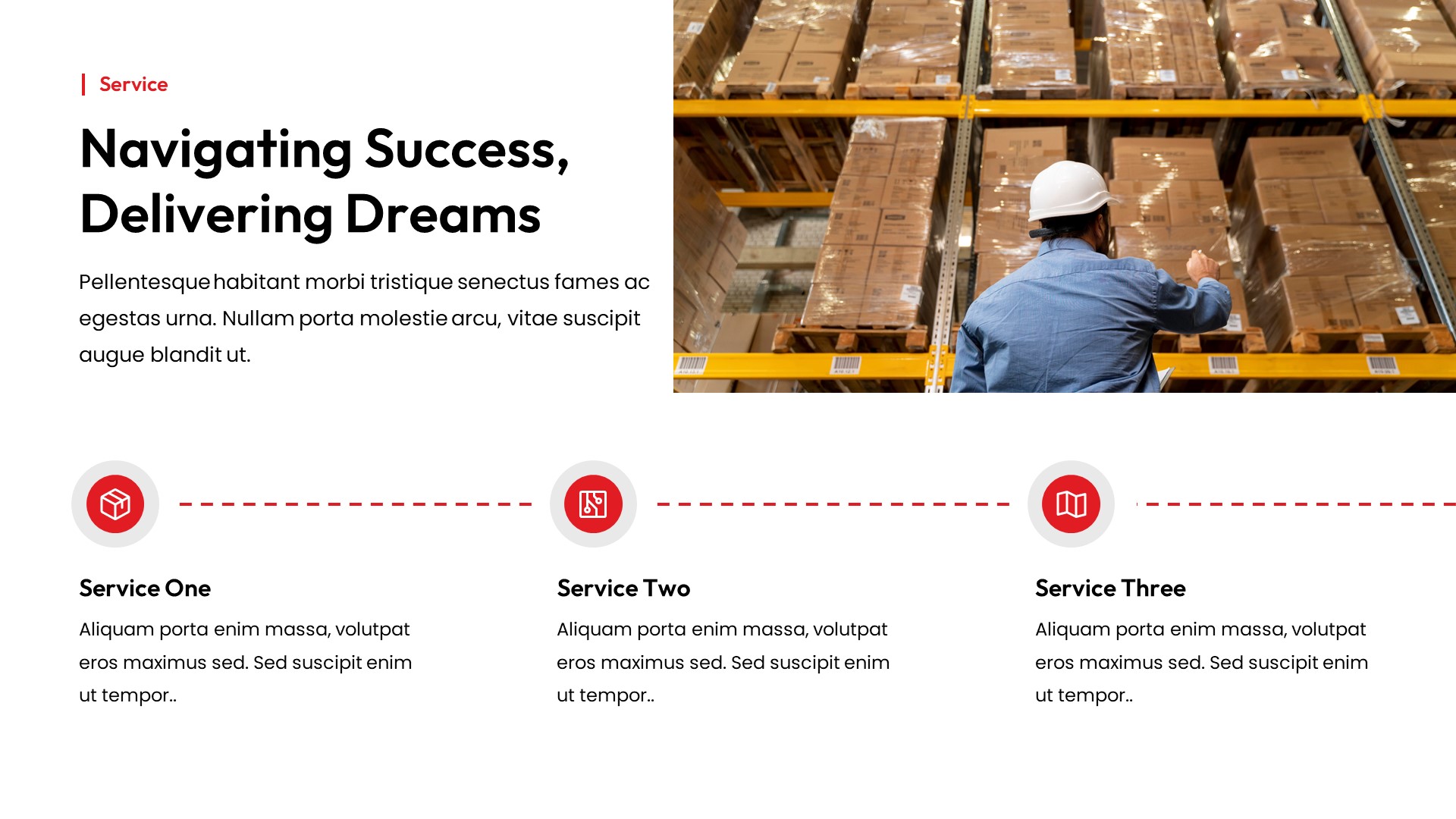 Xpedisi - Logistics & Delivery Services Google Slides Template ...