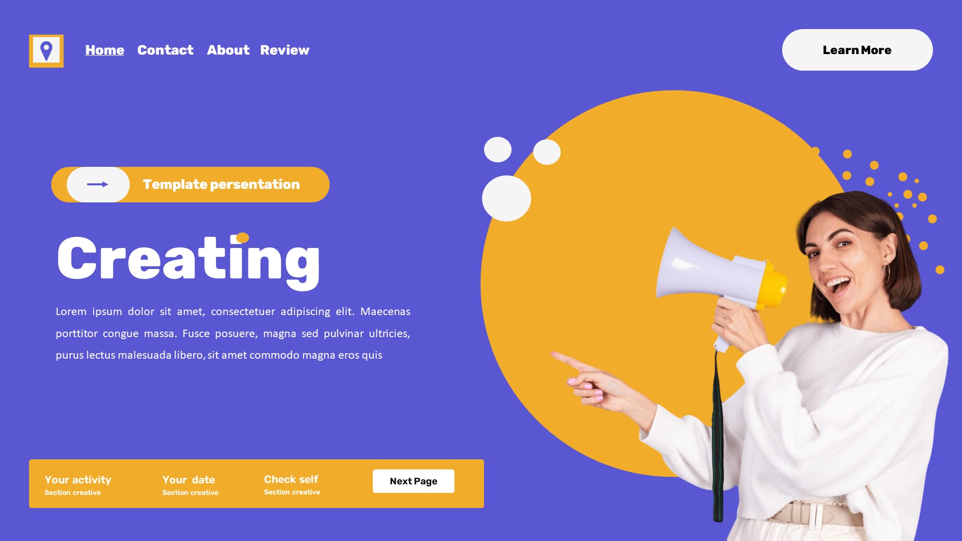 Creating - Creative Powerpoint Template, Presentation Templates ...