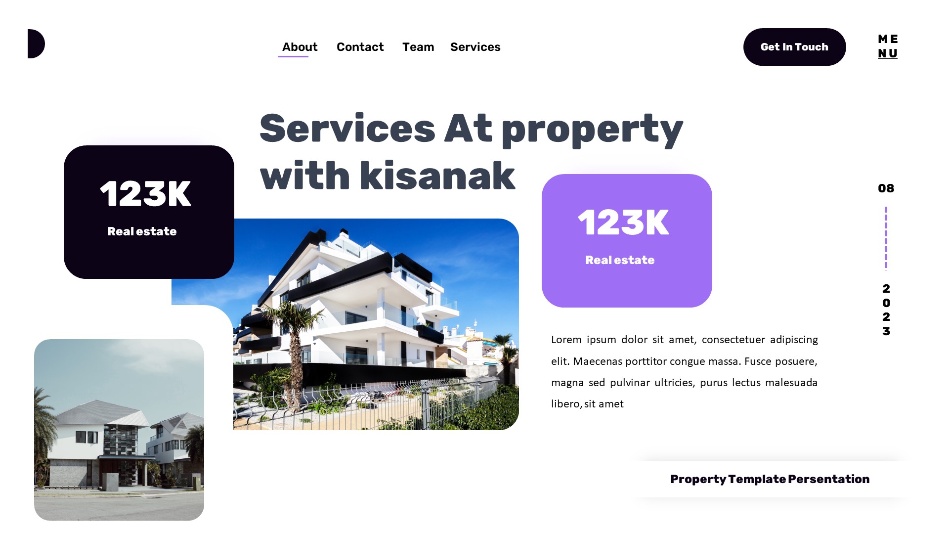 Kisanak - Single Property & Apartment Powerpoint Template, Presentation ...