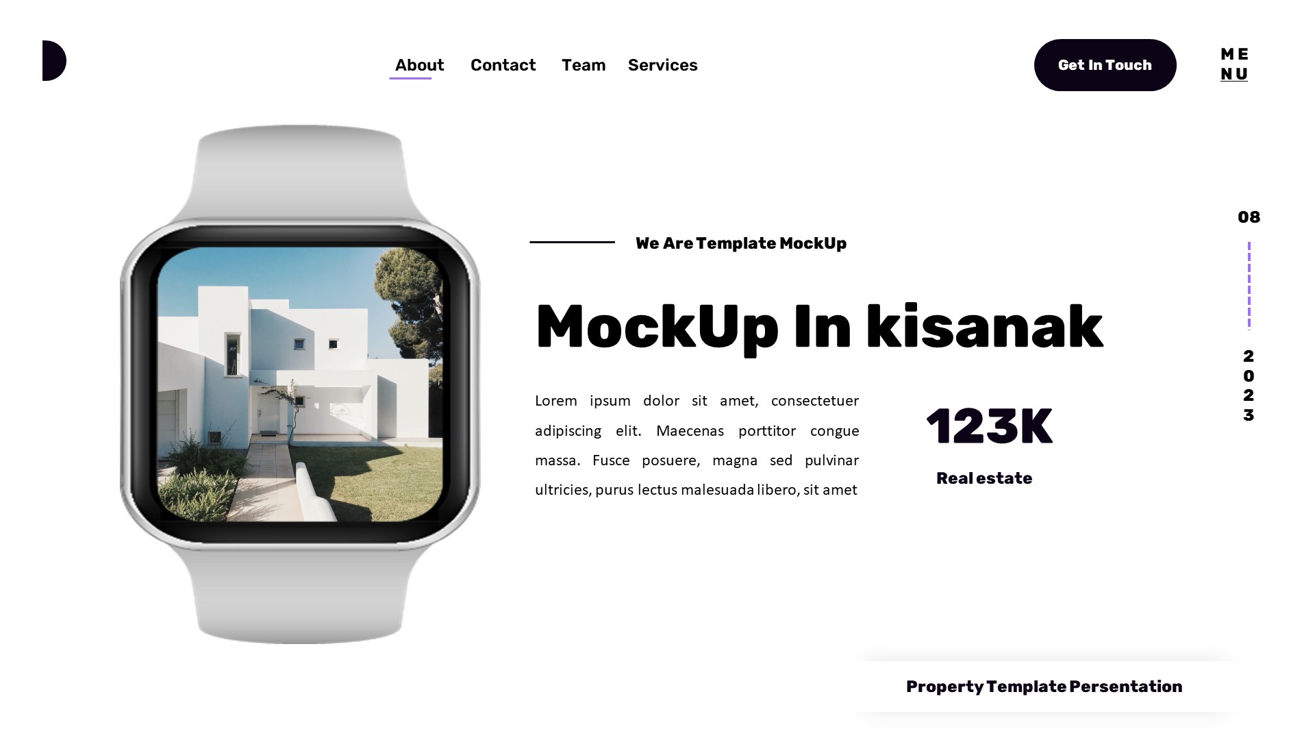 Kisanak - Single Property & Apartment Keynote Template, Presentation ...
