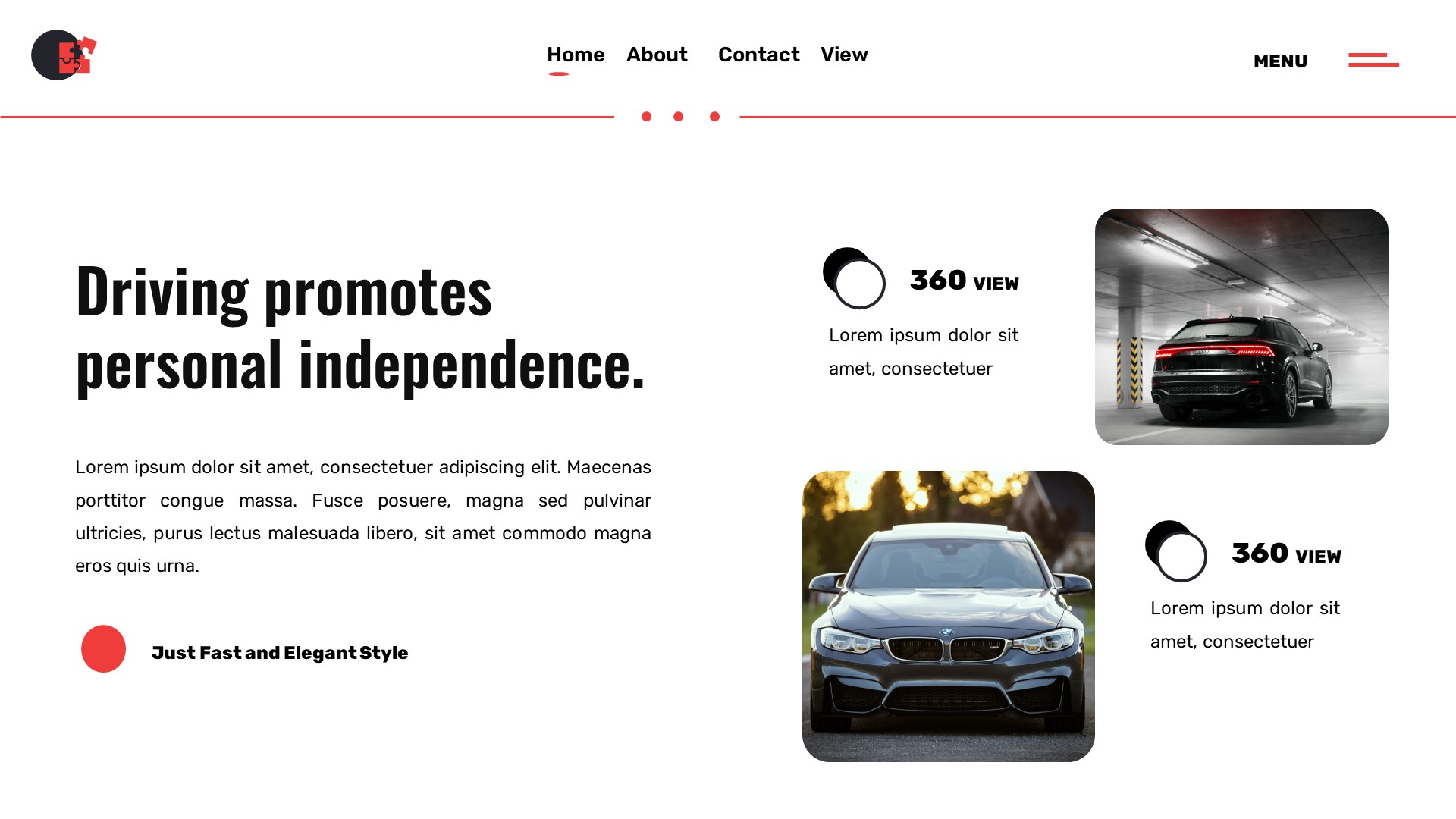 Menter - Car Service Powerpoint Template, Presentation Templates ...