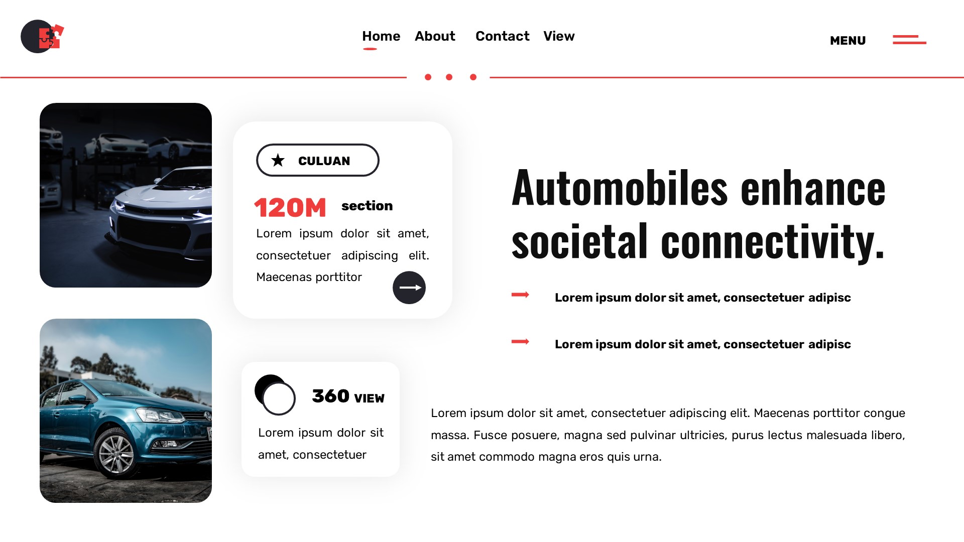 Menter - Car Service Powerpoint Template, Presentation Templates ...