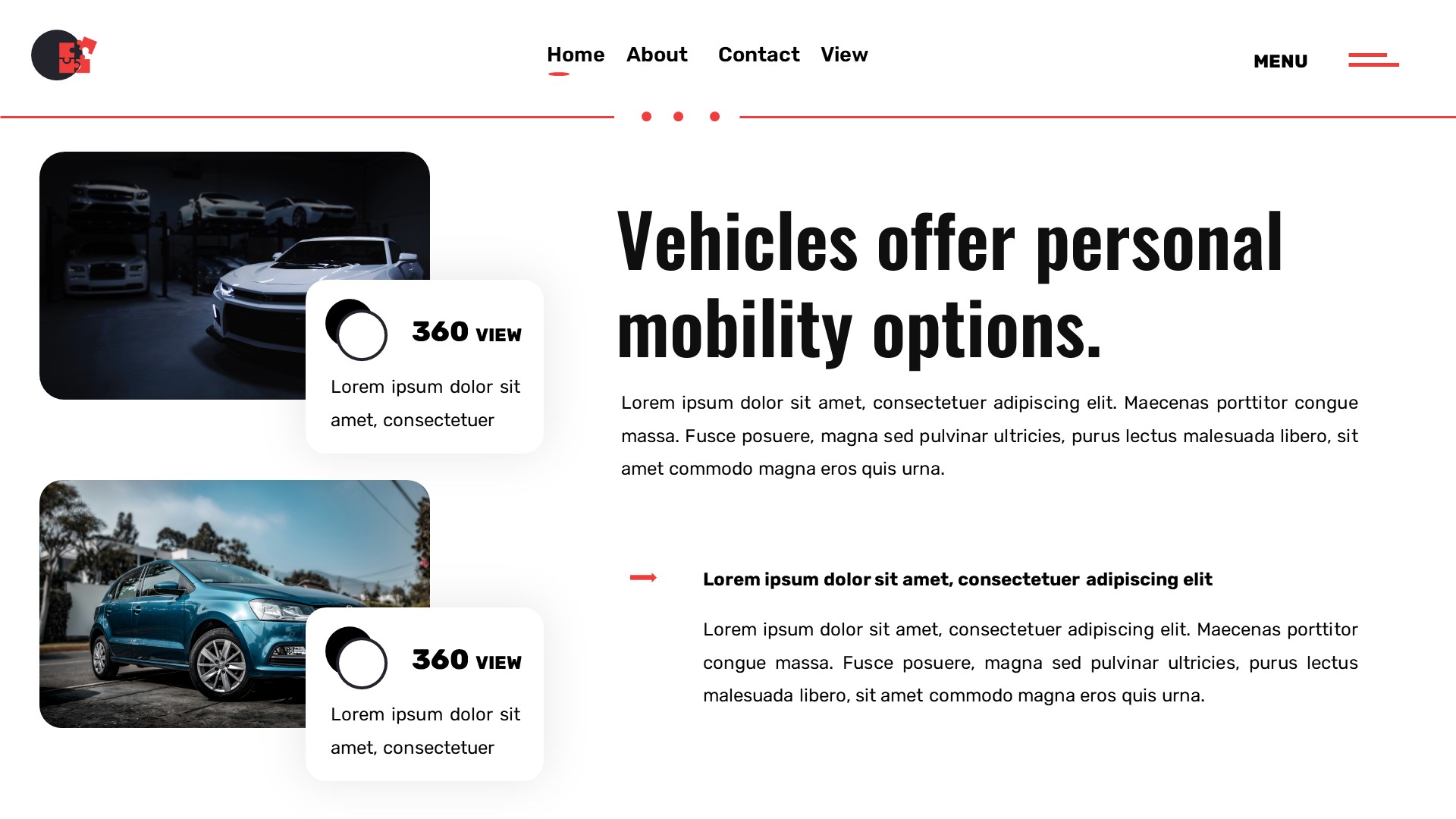 Menter - Car Service Powerpoint Template, Presentation Templates ...