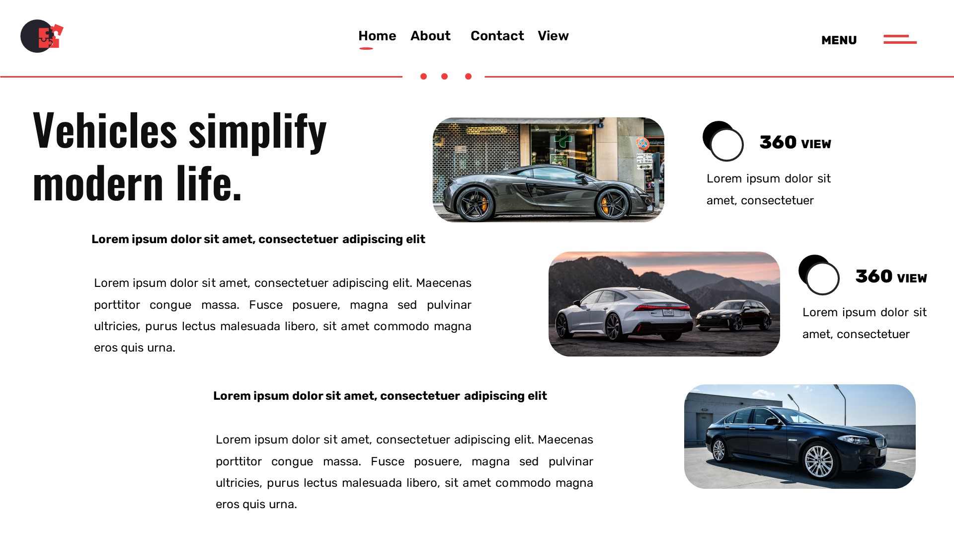 Menter - Car Service Powerpoint Template, Presentation Templates ...