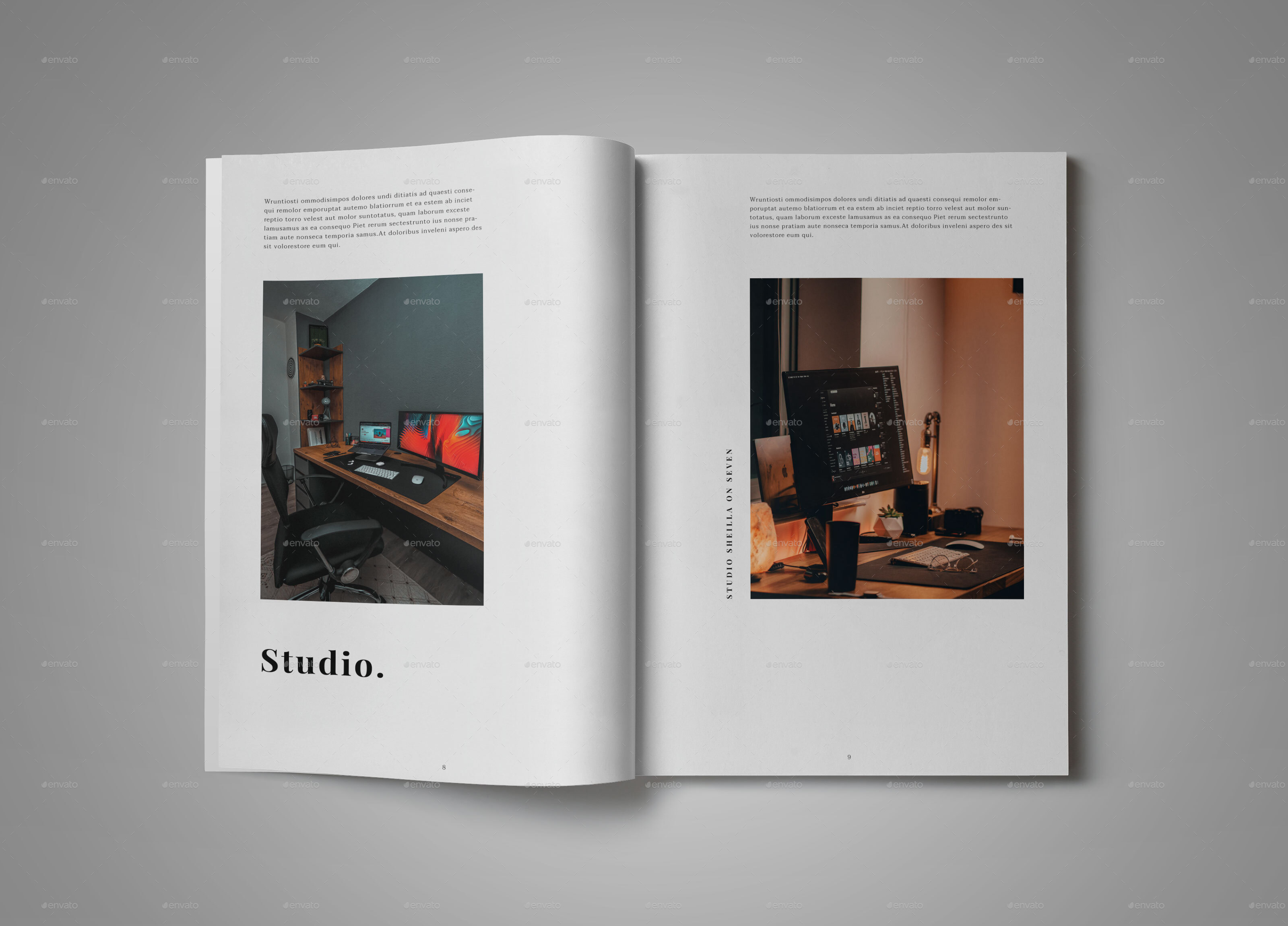 Graphic Design Portfolio, Print Templates | GraphicRiver