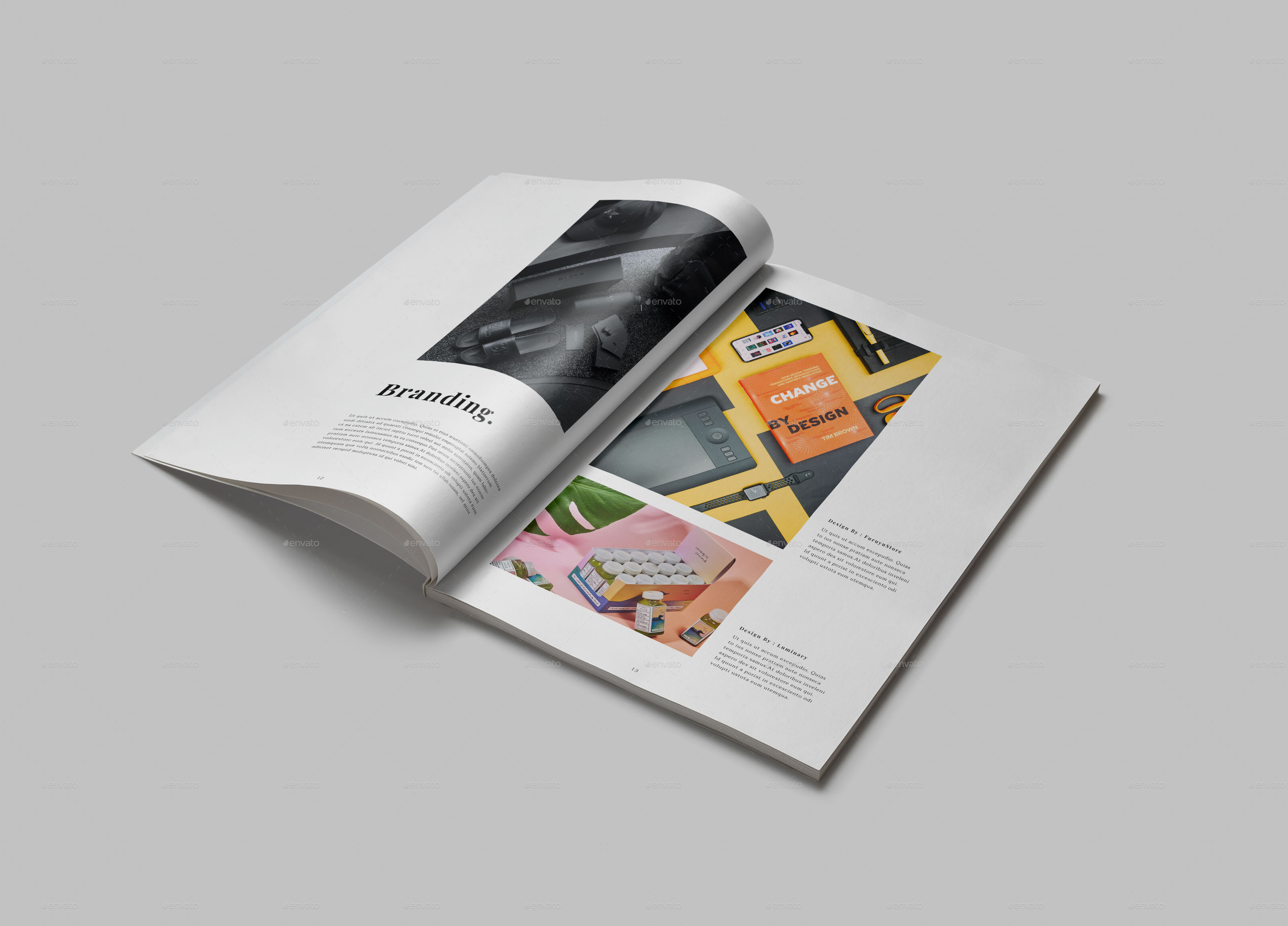 Graphic Design Portfolio, Print Templates | GraphicRiver