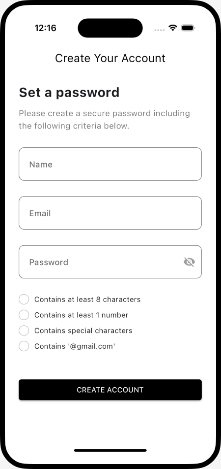 Flutter Login Register App UI Template - User Authentication by Mahmudul-H