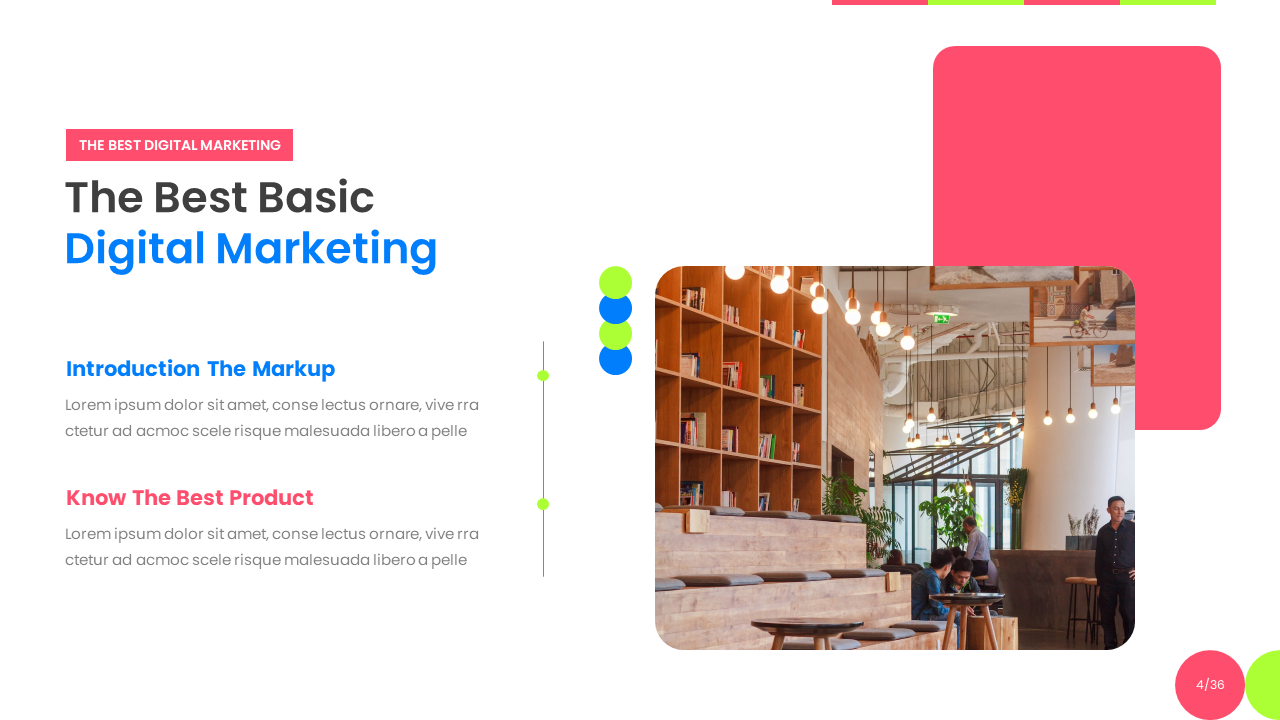 Markup - Digital Marketing PowerPoint Template, Presentation Templates